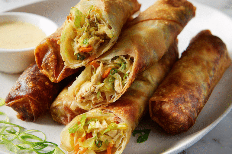 Amazing Homemade Vegetable Egg Rolls Recipe - Crispy And Delicious